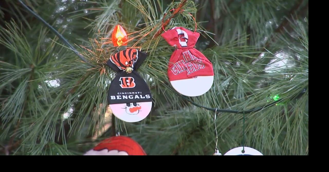 Jude receives Cincinnati Bengals ornament for the Jingle Tree | | wdrb.com