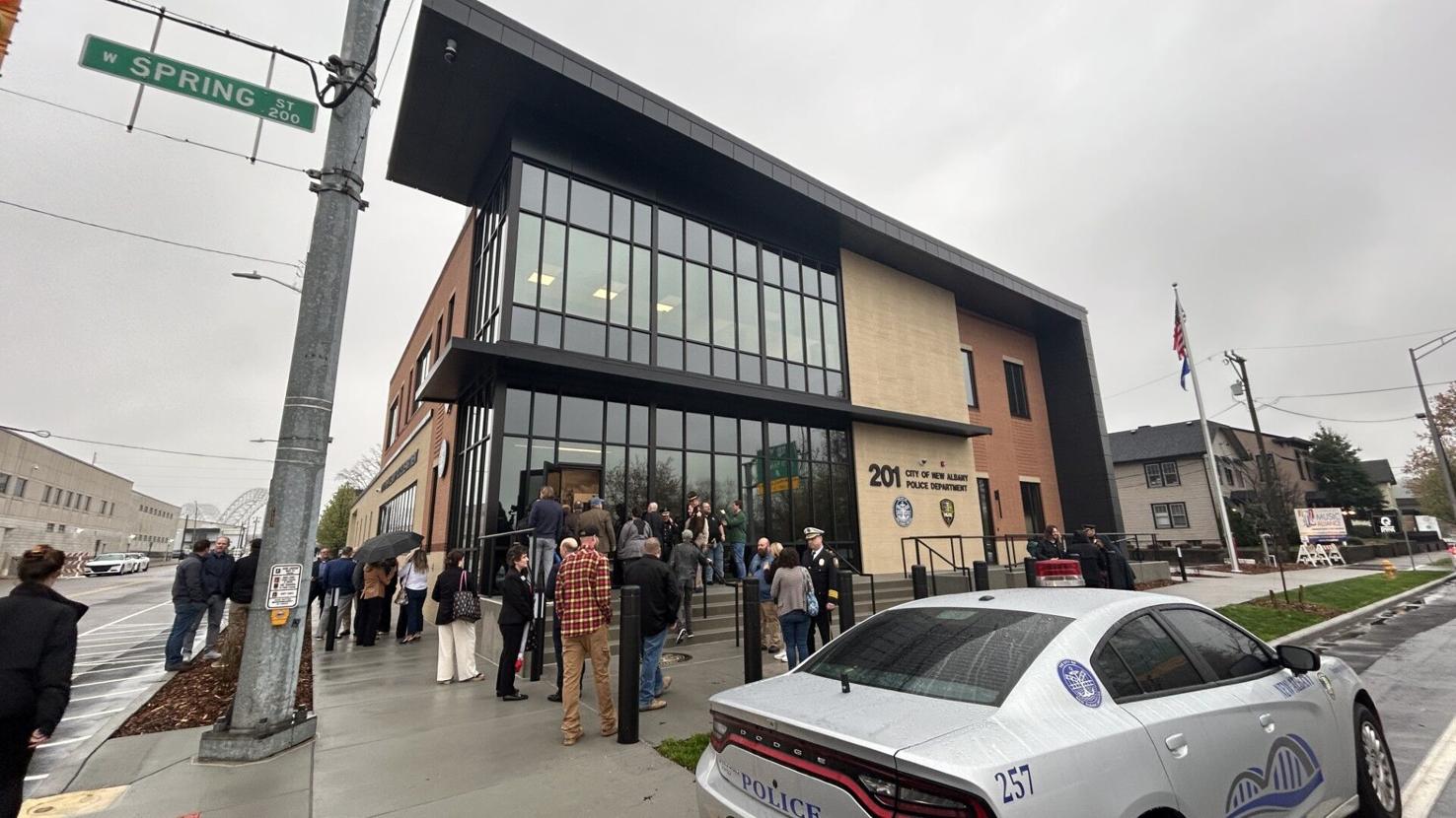 New Albany officials cut ribbon on new state-of-the-art police ...