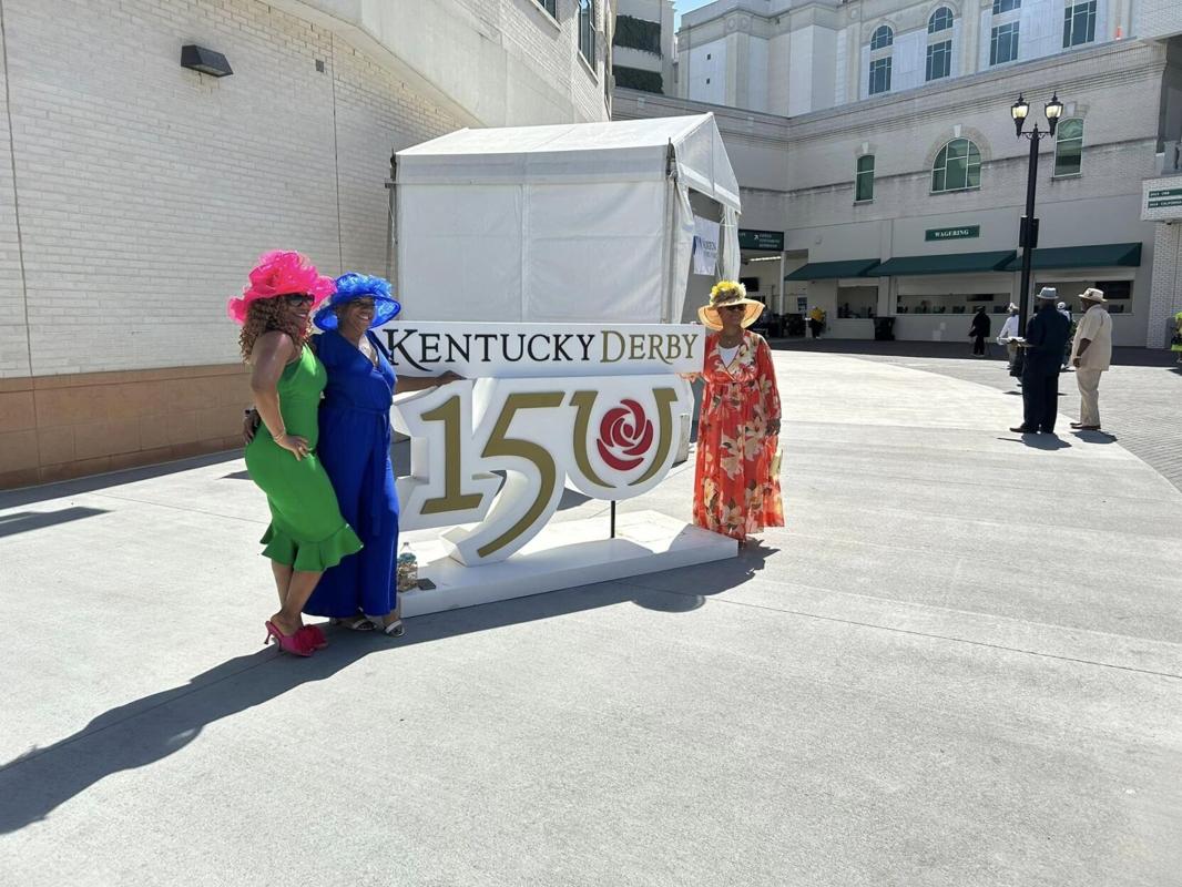 'Thurby' crowd turns out in colorful fashions as Kentucky Derby week ...