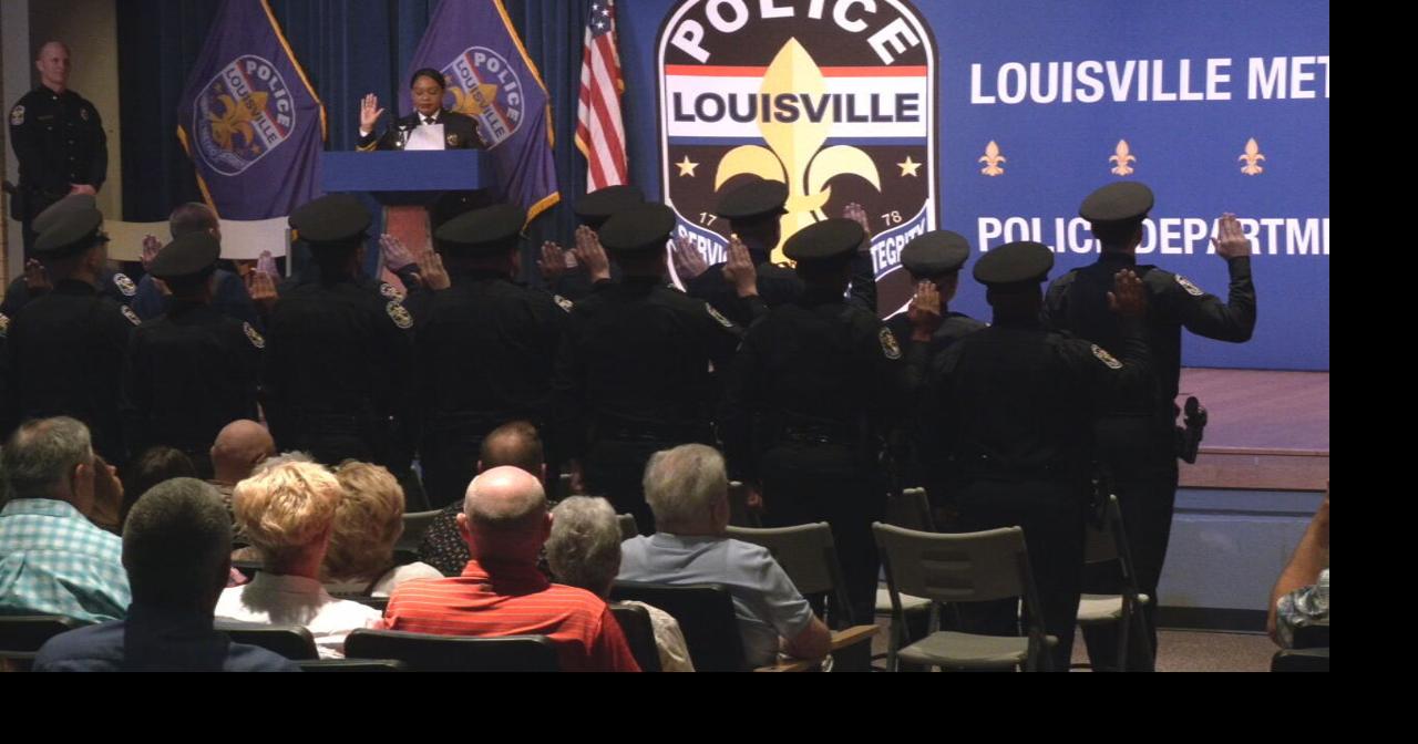 Louisville Metro Police graduates 17 recruits from academy class ...