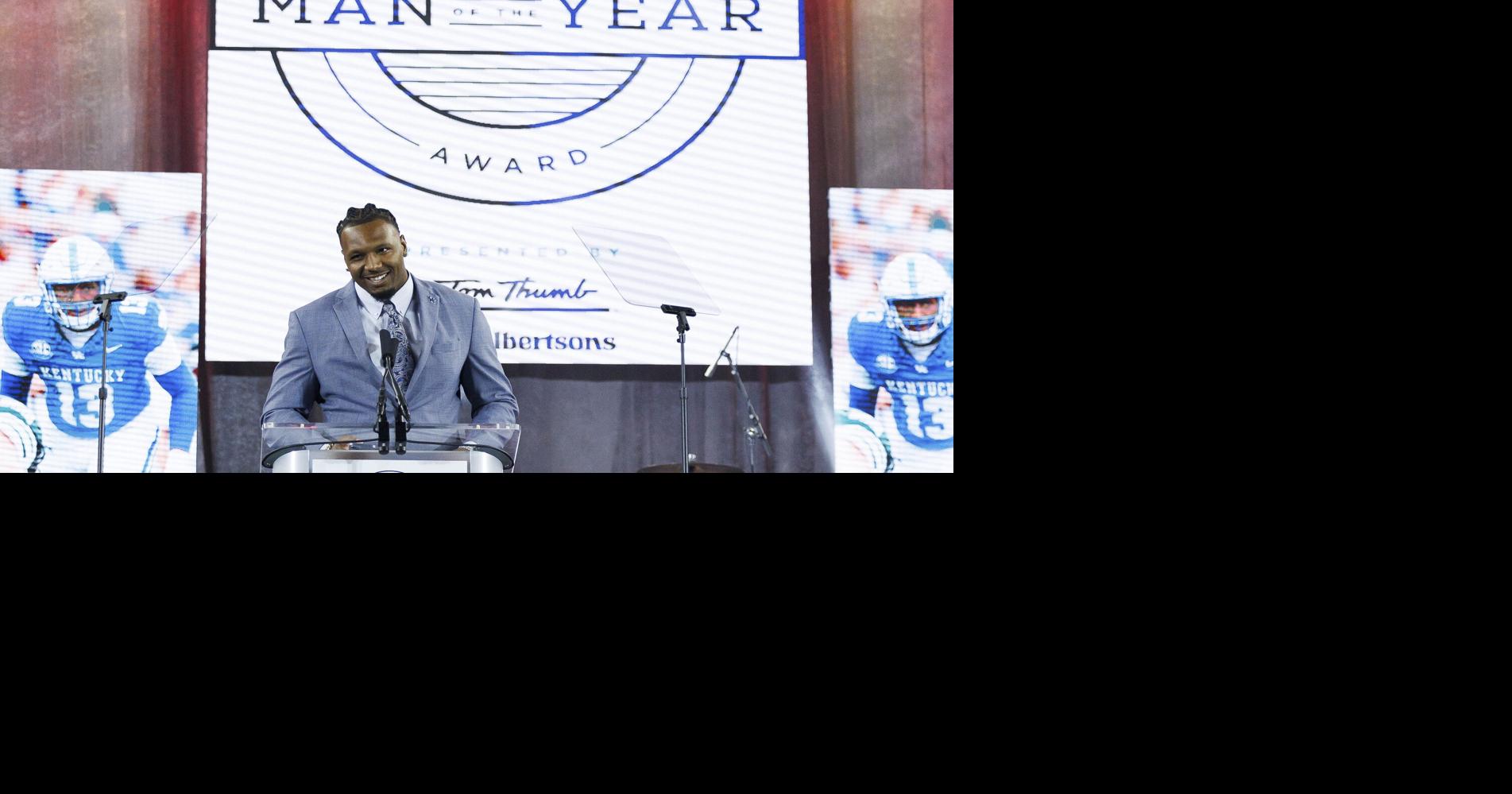 Kentucky football's J.J. Weaver wins Collegiate Man of the Year Award ...