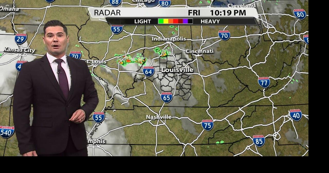 Rick DeLuca's Friday evening forecast | Weather | wdrb.com