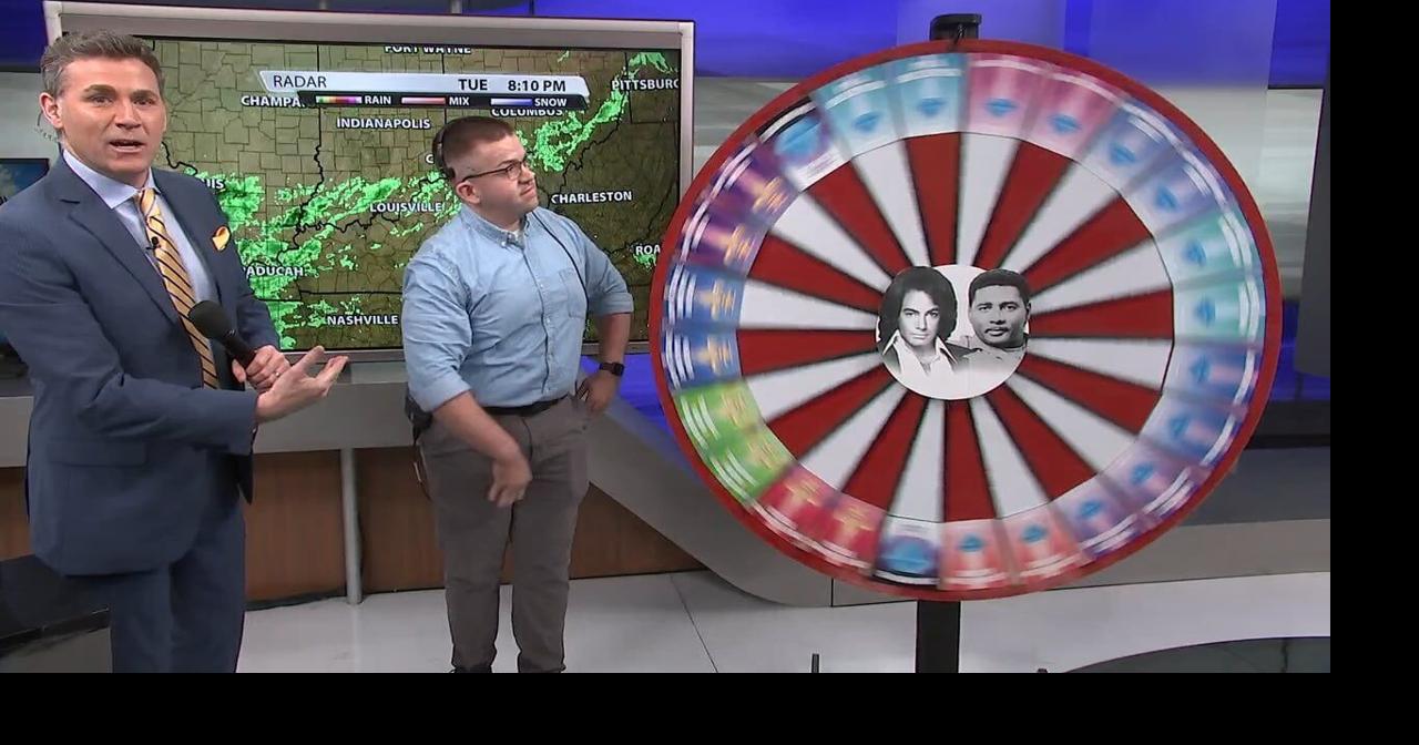 Jude Redfield breaks out the "Wheel of Neil" in honor of Neil Diamond's ...