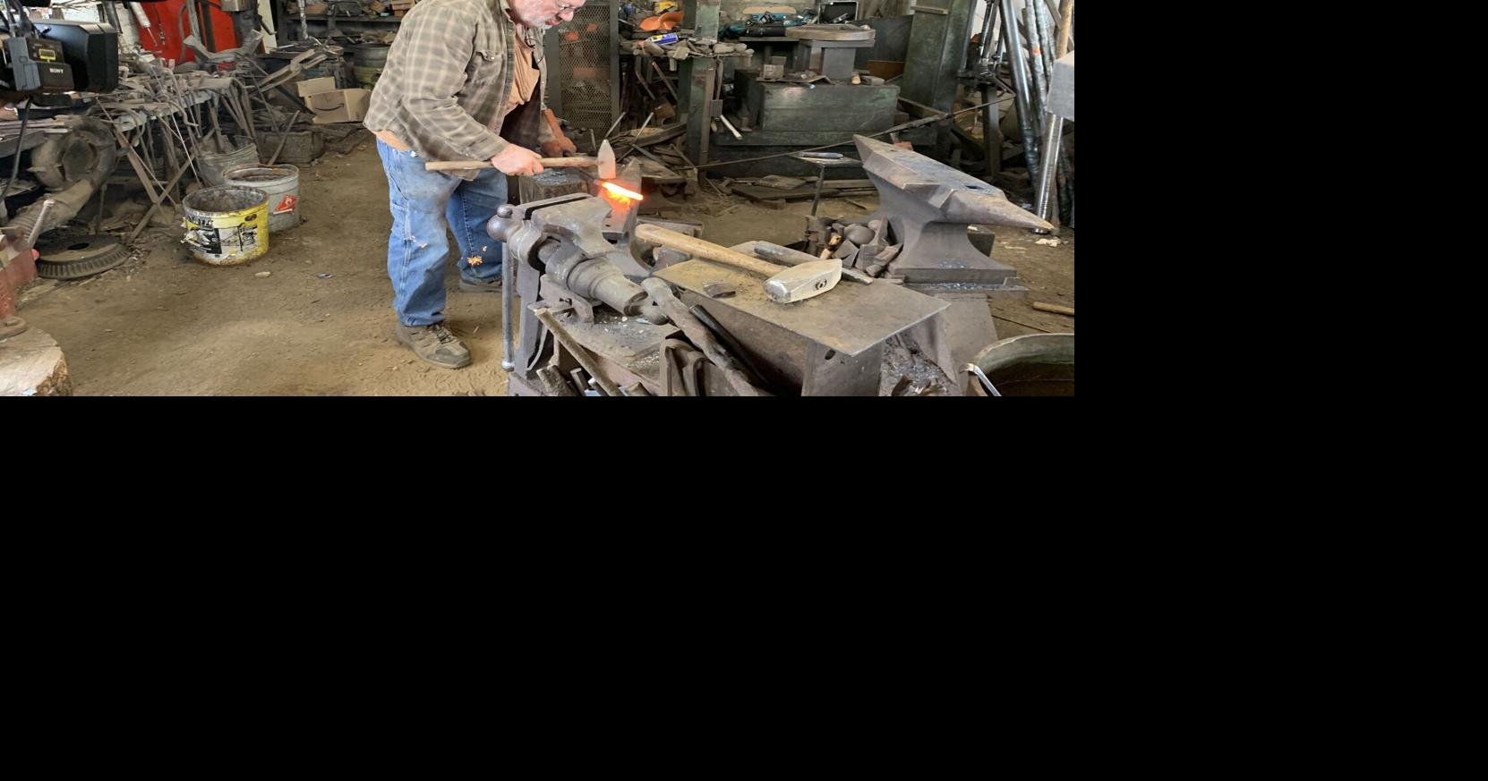 Louisville sculptor blacksmith transforms guns into garden tools ...