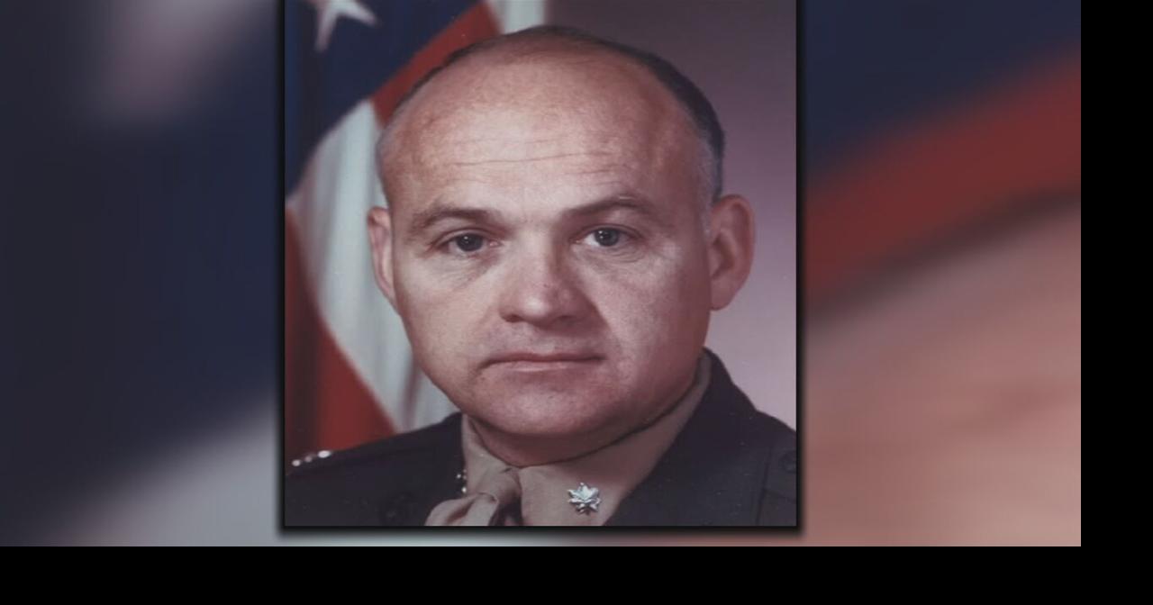 IMAGES | Memorial rededicated to Marine Col. William Higgins at ...