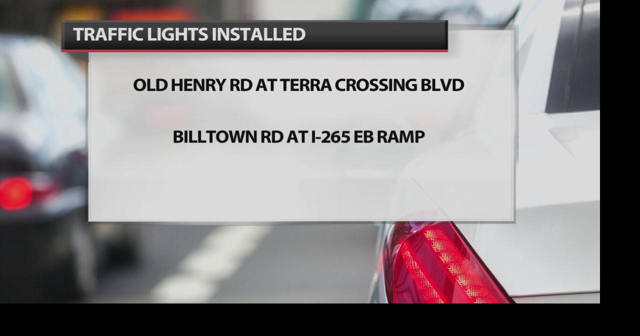 New traffic lights going up at 3 Louisville intersections | Wdrb-video ...