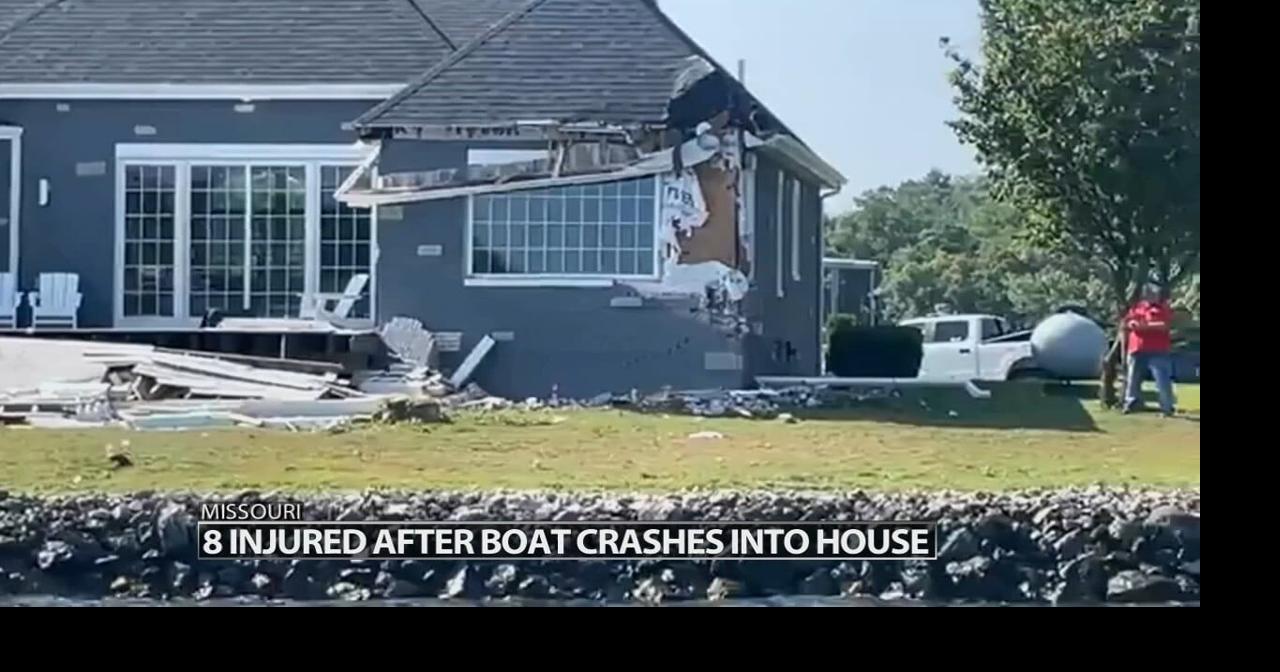 8 people injured when boat crashes into house | Wdrb-video | wdrb.com