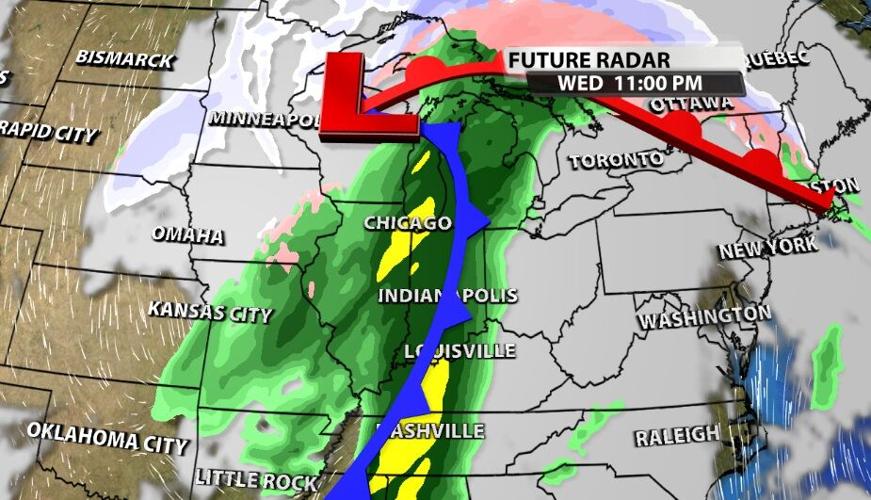 Strong Wind and Potentially Strong Storms | Weather Blog | wdrb.com