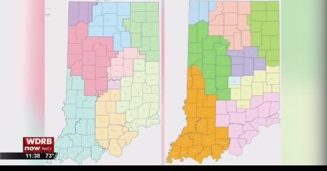 Indiana Republicans move quickly to approve redistricting maps | Wdrb ...