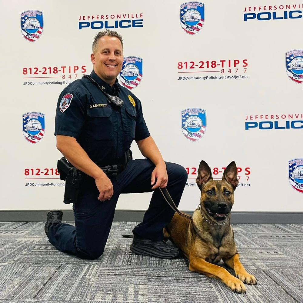 Jeffersonville police add 2 new K-9s to department | Local News | wdrb.com