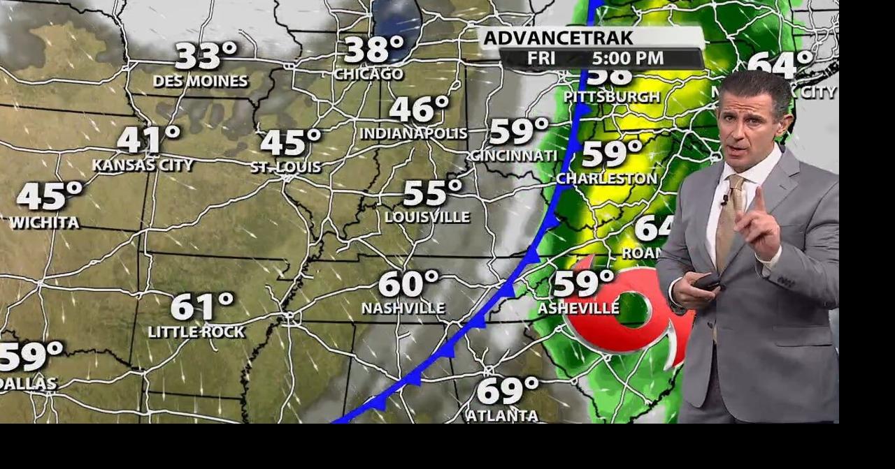 Marc Weinberg's Monday night forecast | Weather | wdrb.com