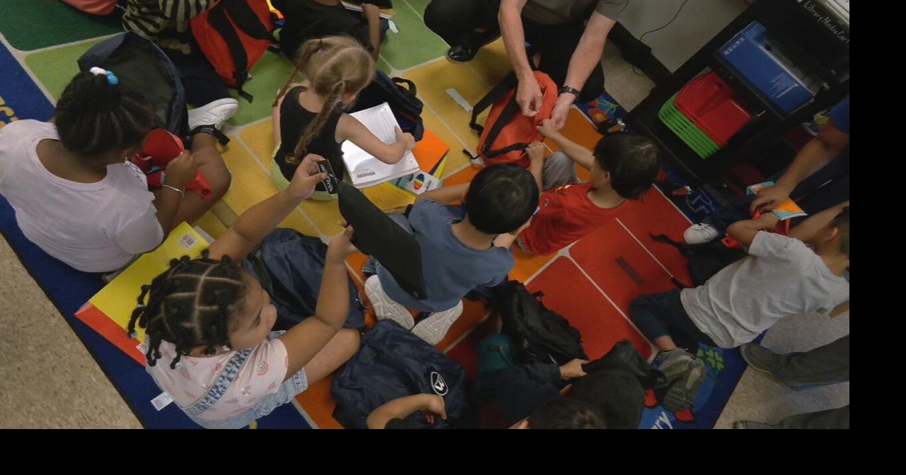 Hundreds of backpacks, supplies gifted to students at JCPS elementary ...