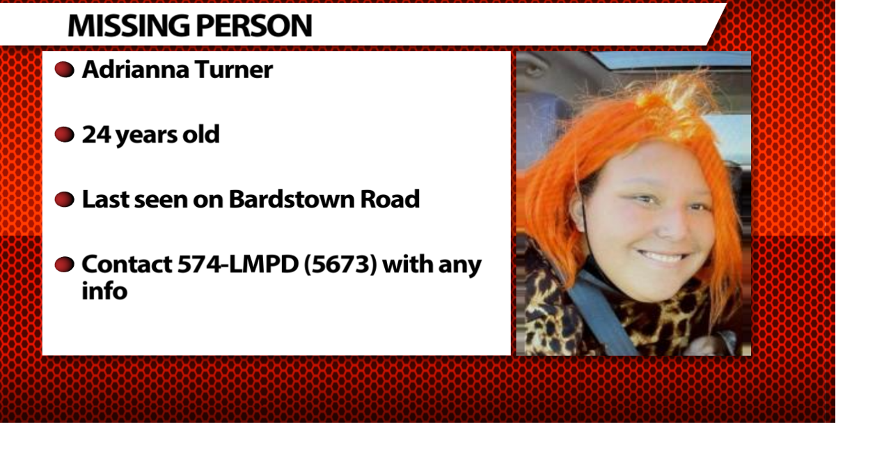 Adriana Turner, missing woman - 2.14.23 | | wdrb.com