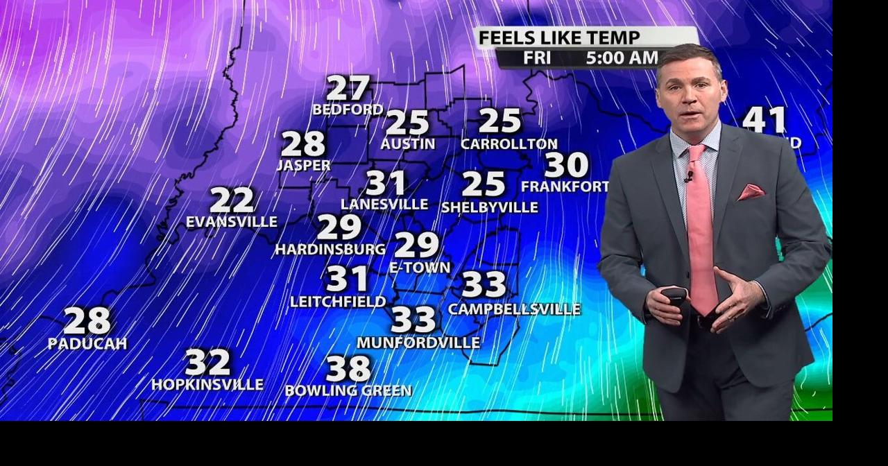 Jude Redfield's early Friday morning forecast | Weather | wdrb.com