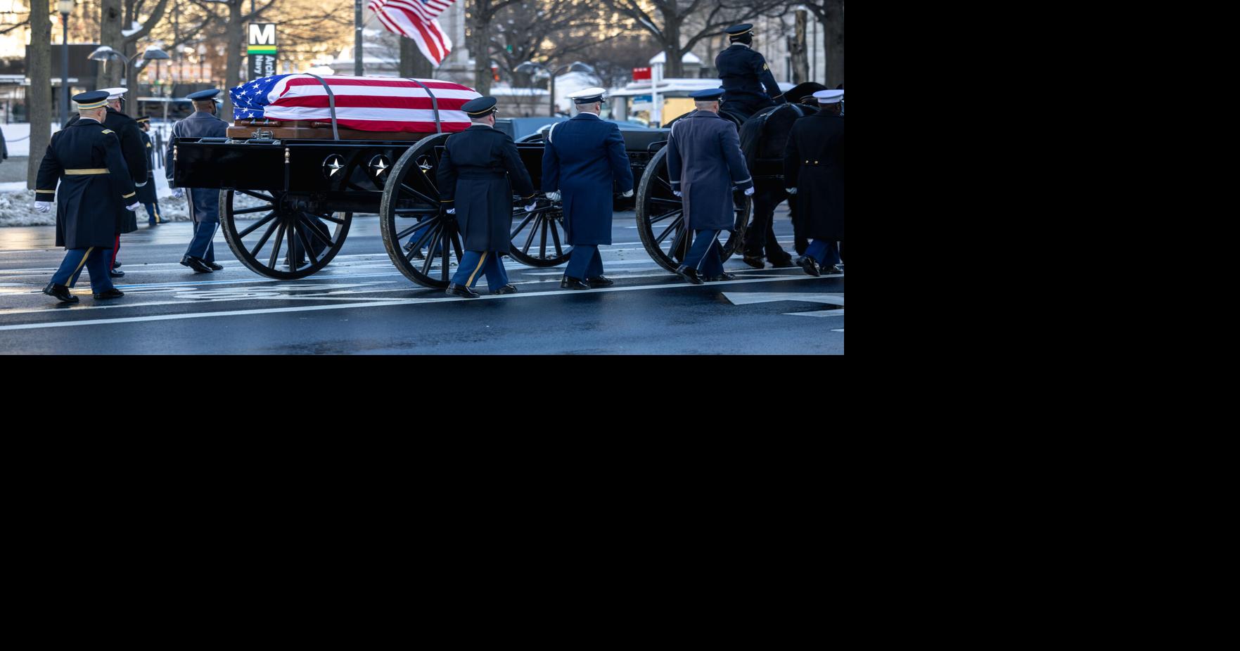 IMAGES | Procession for former President Jimmy Carter begins 2 days of ...