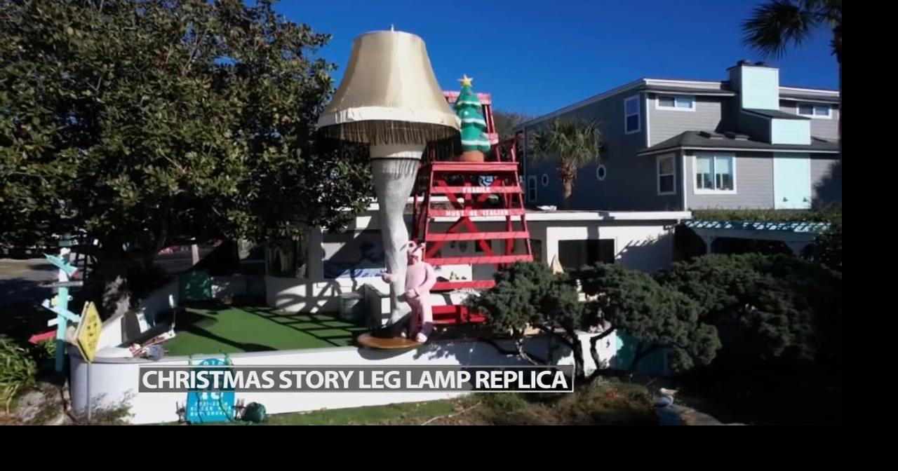 Jacksonville home displays giant replica of the leg lamp from "A ...