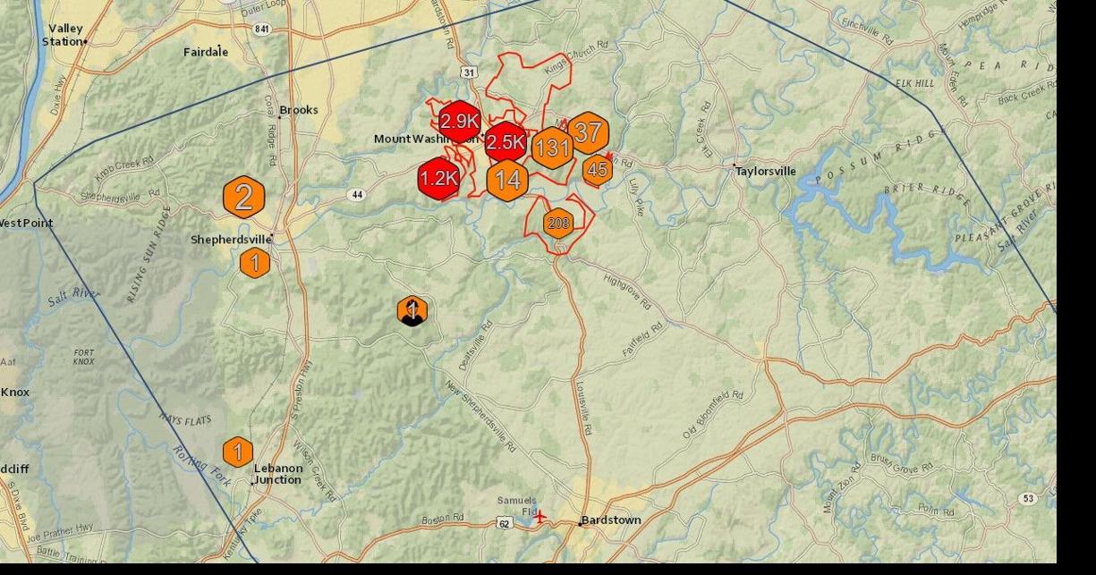 Power restored to residents in Bullitt County after thousands impacted ...
