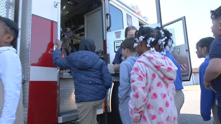 Shively firefighters surprise students who sent kindness to local first ...