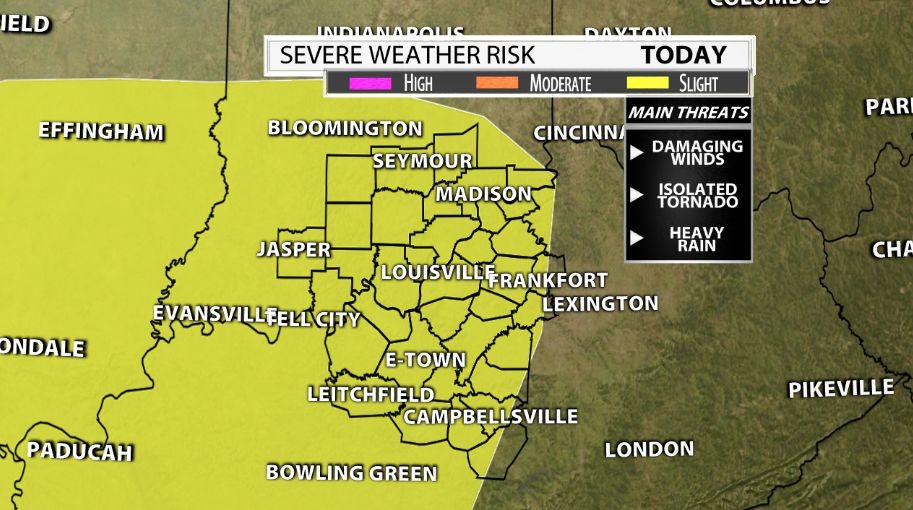 Timing and Threats of Wednesday Storms | Weather Blog | wdrb.com