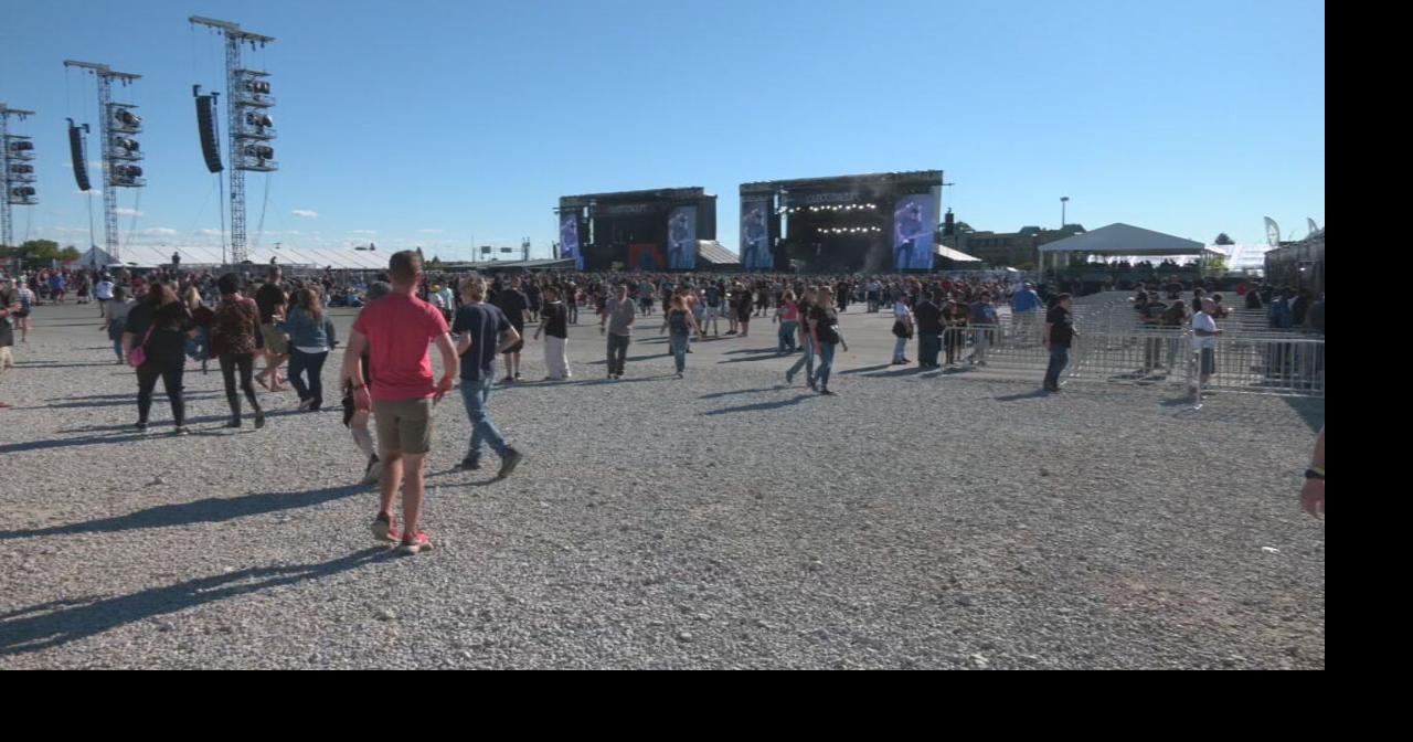 Fans make way into Highland Festival Grounds for 1st day of Louder Than ...