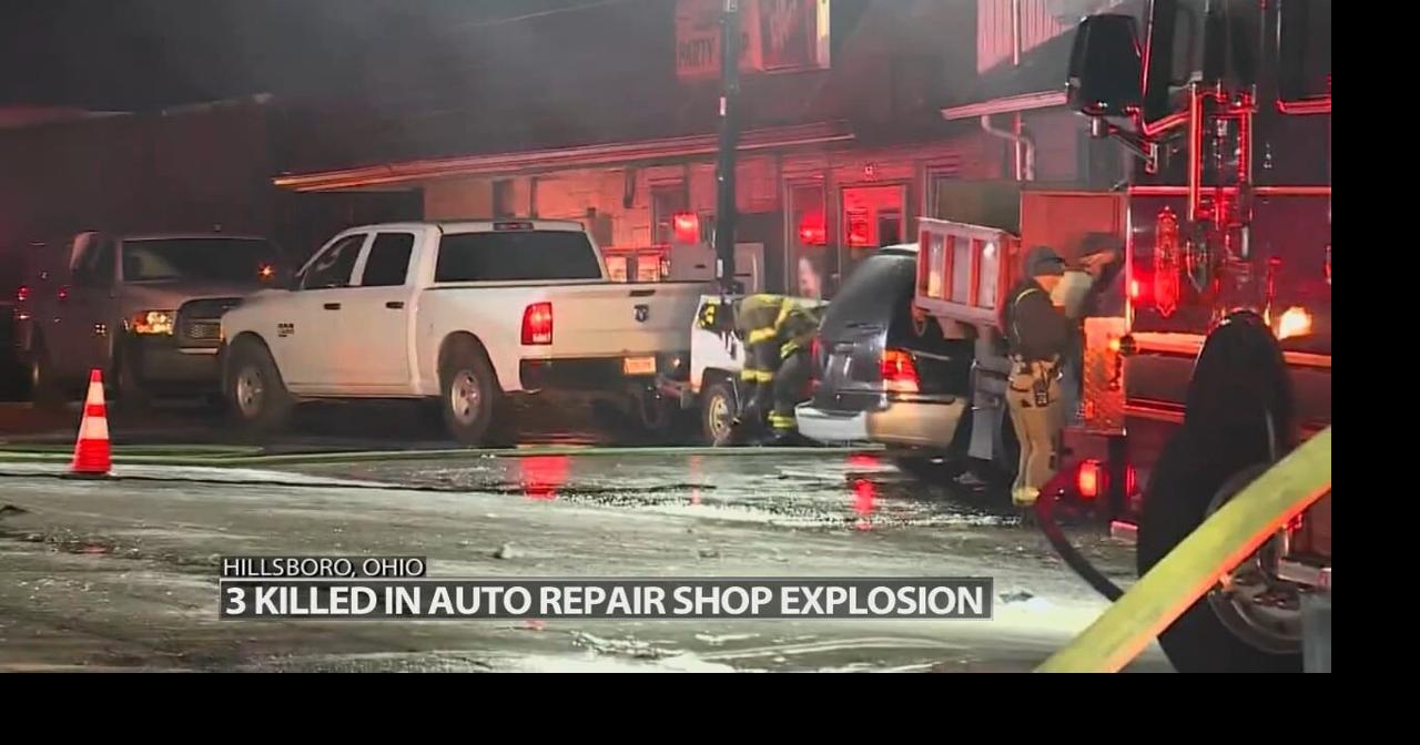 3 die in Ohio auto shop explosion and fire | Wdrb-video | wdrb.com
