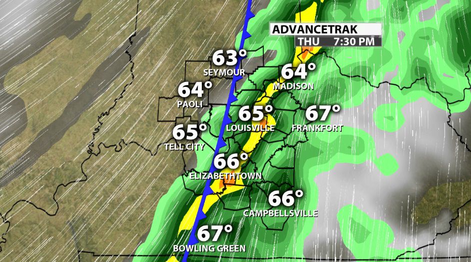 Timing Out the Incoming Rain | Weather Blog | wdrb.com