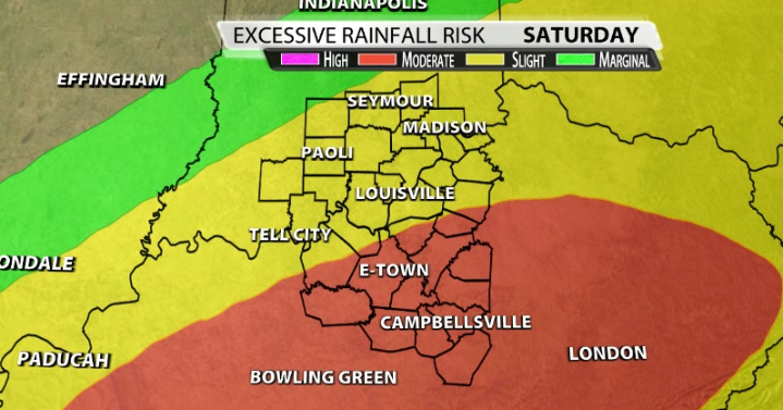 Flooding risk increasing for late week | Weather Blog | wdrb.com
