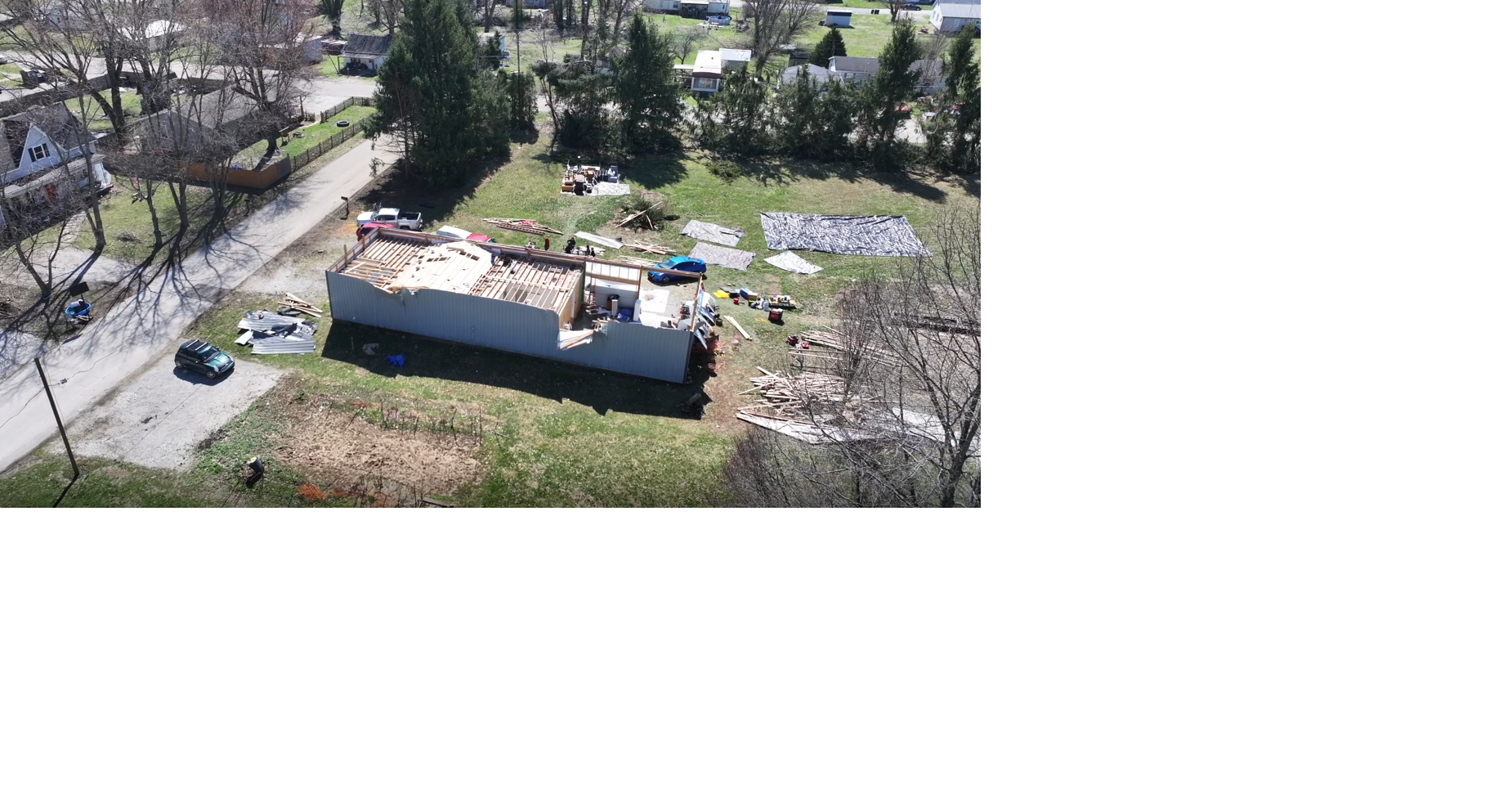 Southern Indiana families in the bullseye of EF1 tornado say it was ...