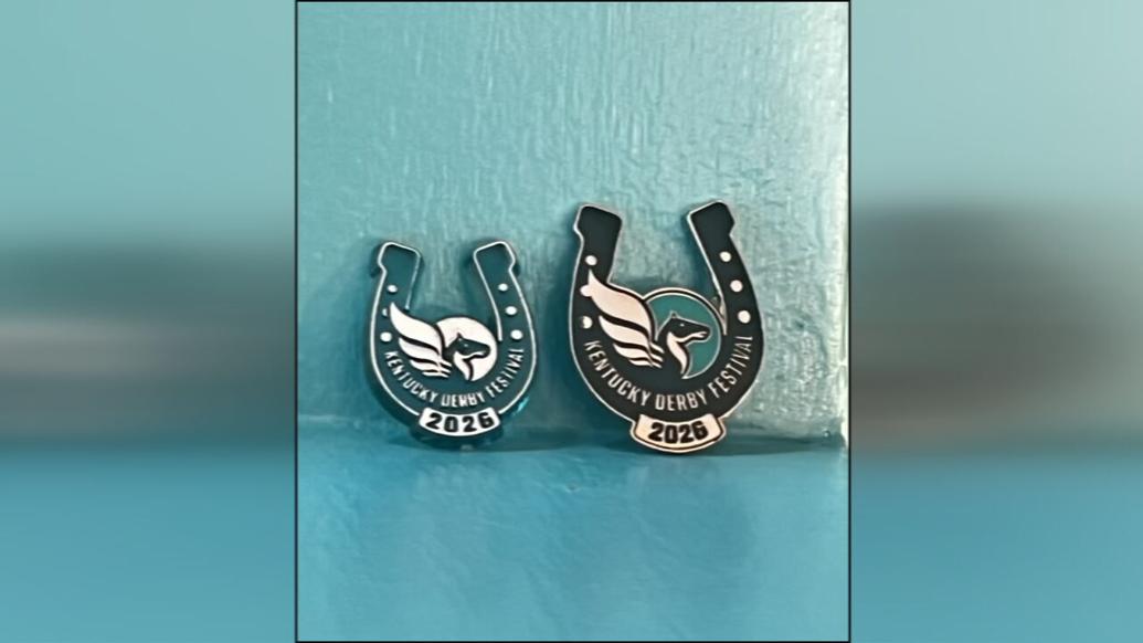Kentucky Derby Festival reveals 2026 Pegasus Pin's horseshoe design ...
