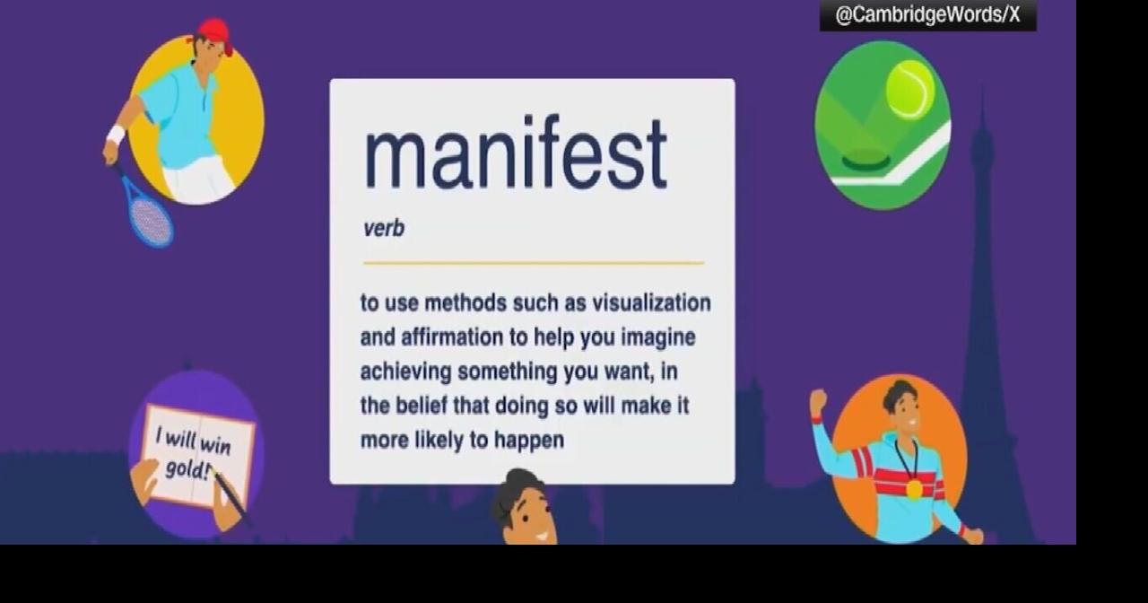 Cambridge Dictionary 'manifests' its Word of the Year | Wdrb-video ...