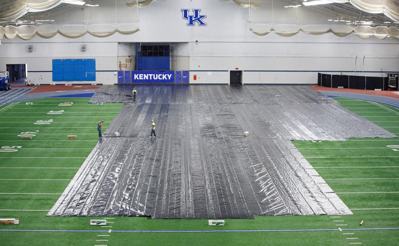 Nutter Field House transformation into 400-bed hospital | | wdrb.com