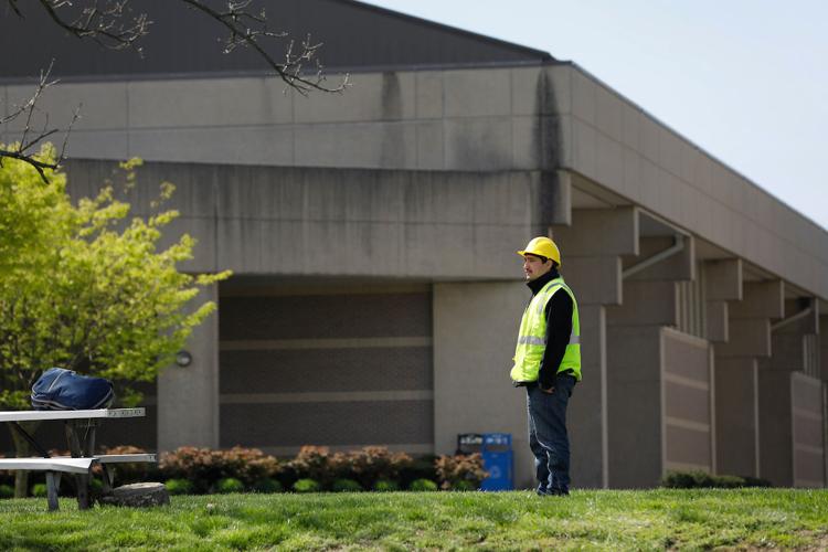 Nutter Field House transformation into 400-bed hospital | | wdrb.com