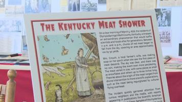 Piece of Kentucky 'meat shower' history returns to Bath County | Local ...