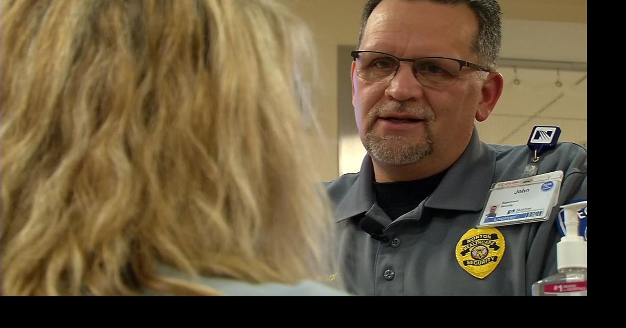Hospital security officer saved by medical team he works to protect ...