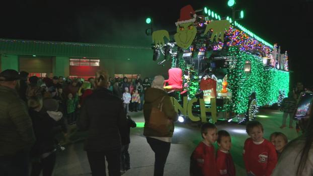Zoneton firefighters busy decorating Santa Truck for 27th year of ...