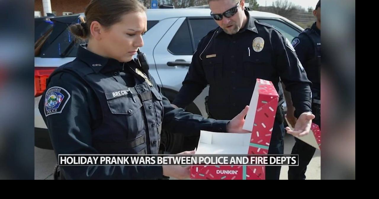 Holiday prank wars between Georgia firefighters and police | | wdrb.com