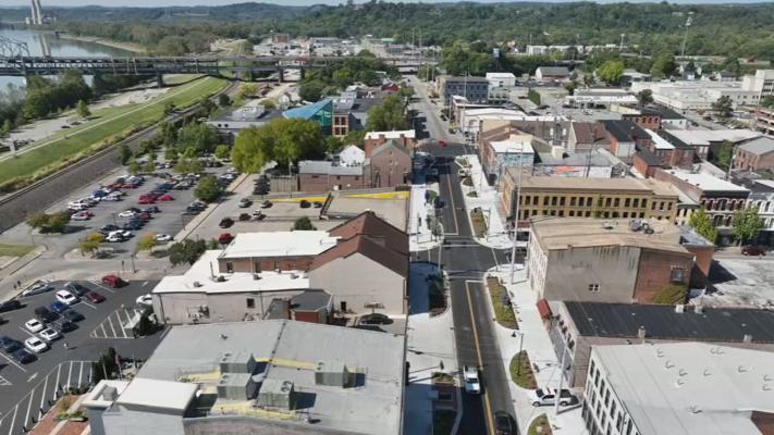 IMAGES | Reimagined Main Street in downtown New Albany reopens after 15 ...