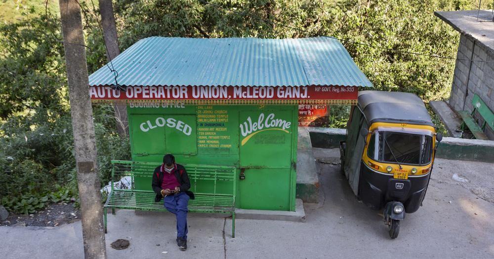 Bench near closed auto-rickshaw.jpeg | | wdrb.com