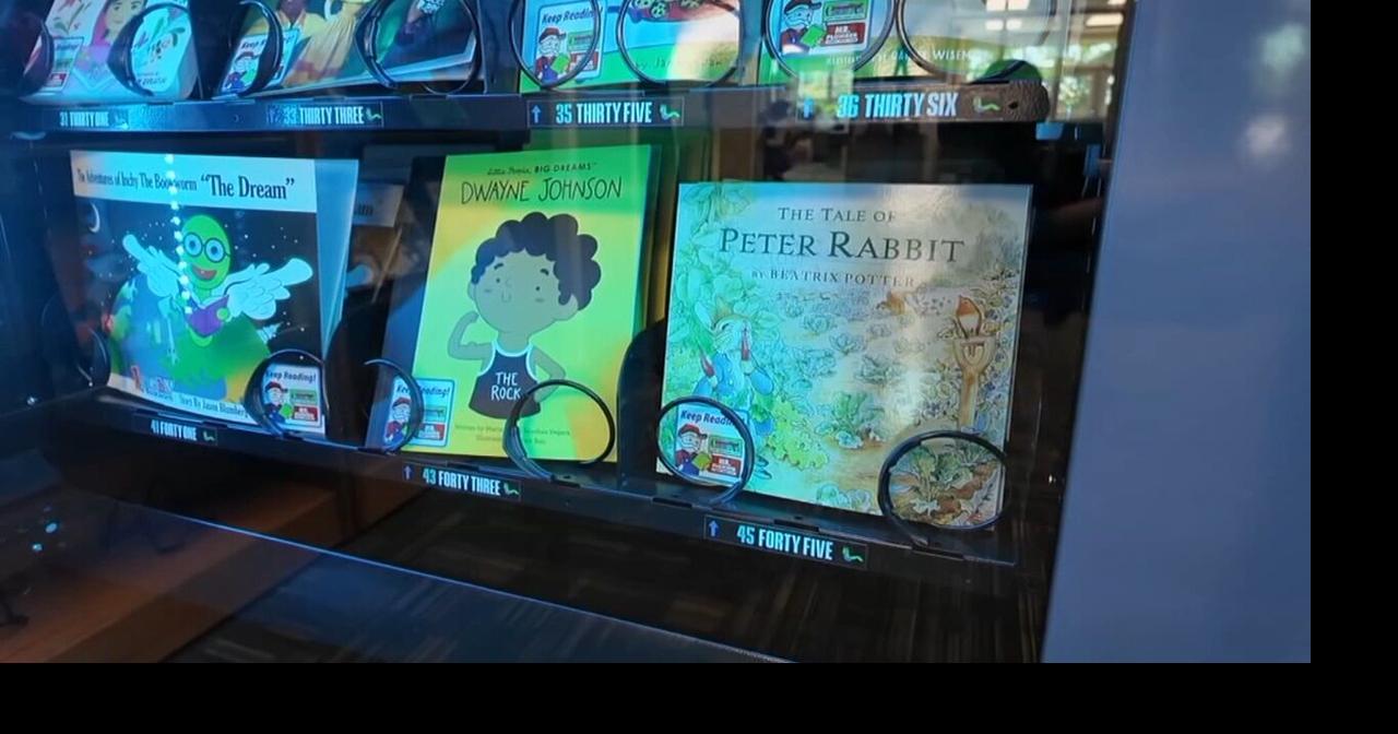 Indiana elementary school uses vending machine to keep kids reading ...