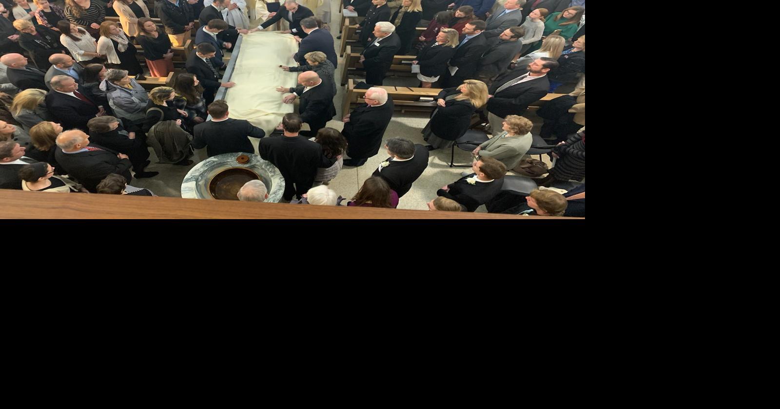 Mourners pack St. Raphael the Archangel to remember Carrie and Kacey ...