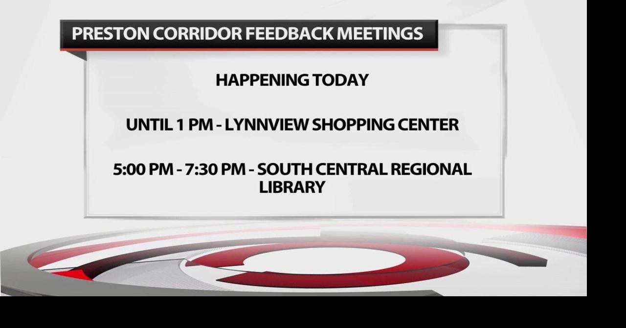 Public invited to give input on Preston corridor plans | Wdrb-video ...