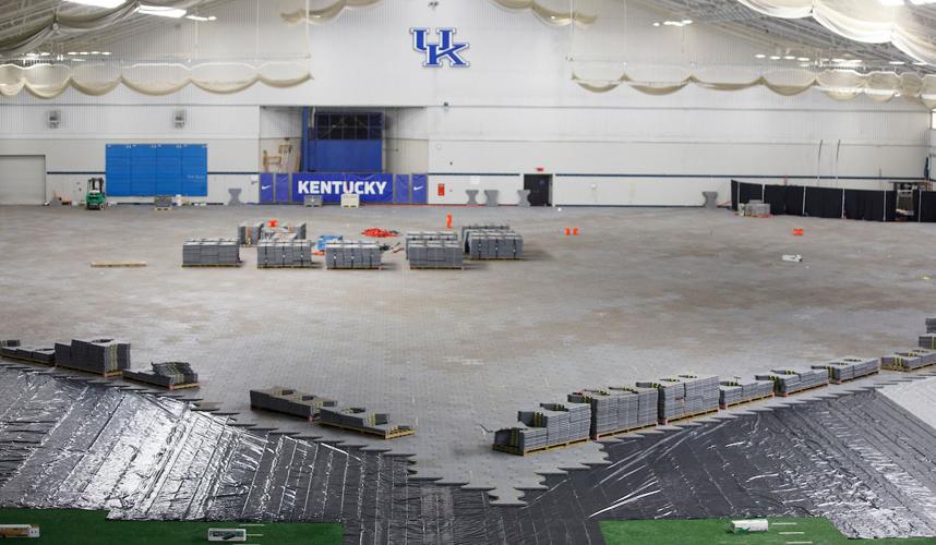 Nutter Field House transformation into 400-bed hospital | | wdrb.com