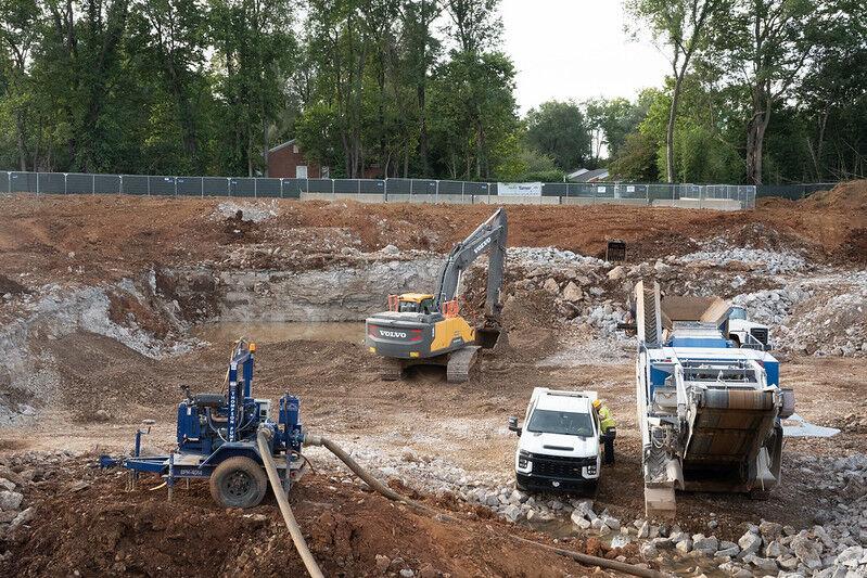 Blasting suspended at new VA hospital in east Louisville after rocks ...