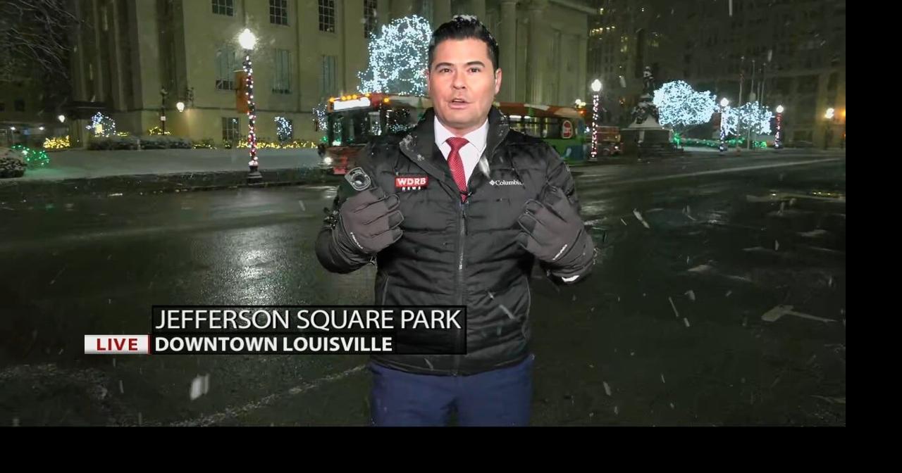 Rick DeLuca reports live as winter storm moves in | Weather | wdrb.com