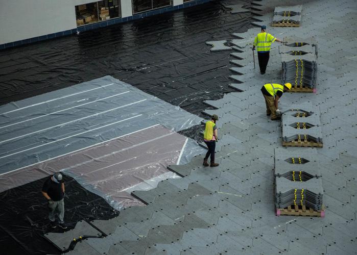 Nutter Field House transformation into 400-bed hospital | | wdrb.com