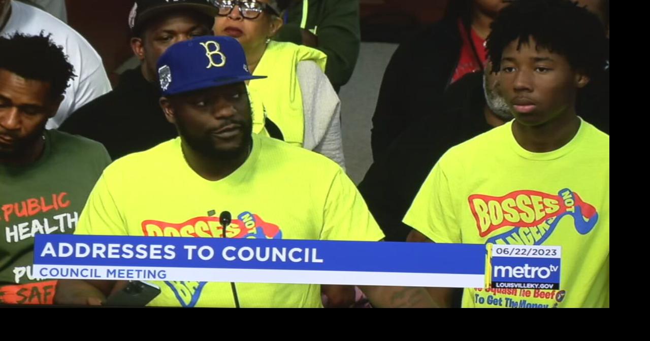 Former Louisville gang member speaks before Metro Council | News from ...