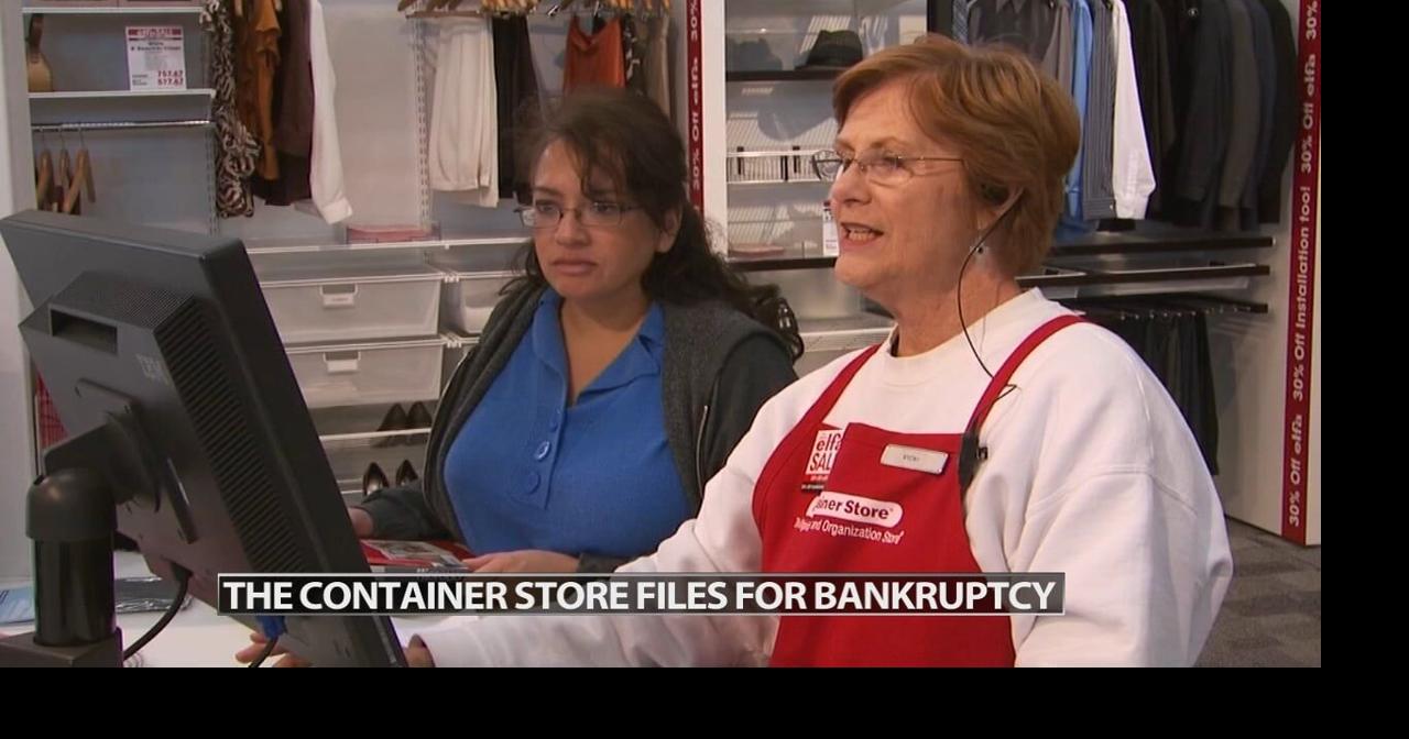 Container Store files for Chapter 11 bankruptcy | Wdrb-video | wdrb.com