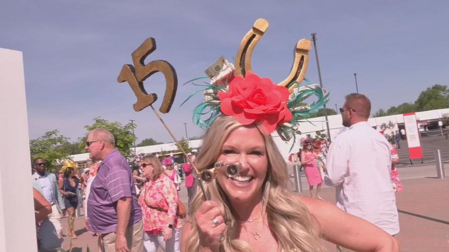 'Thurby' crowd turns out in colorful fashions as Kentucky Derby week ...