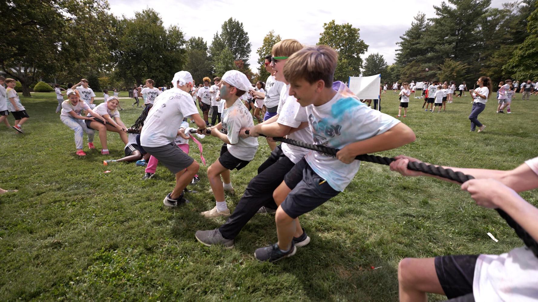 Color Run at Crosby Middle School douses students in paint, raises ...