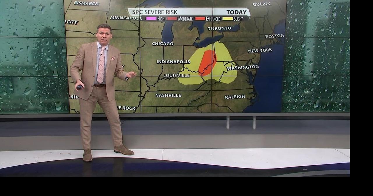 Jude Redfield's Thursday morning forecast | Weather | wdrb.com